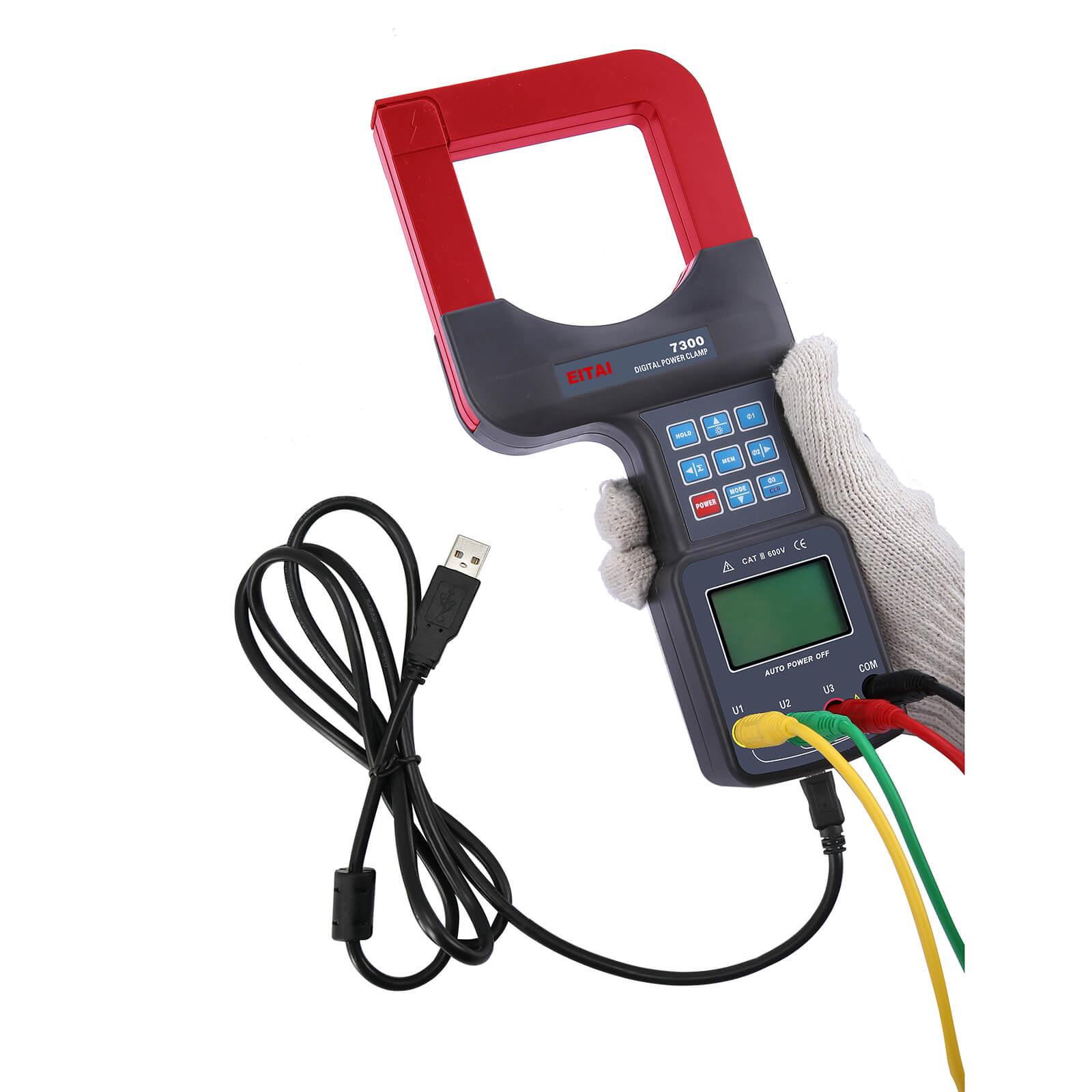 Large Jaw Clamp-on Power Meter, Flexible Clamp-on Power Meter – EITAI ...